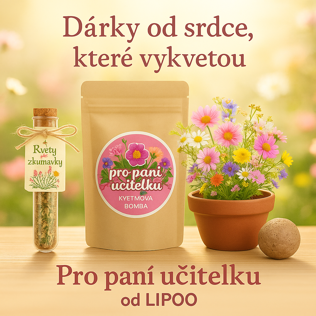 DÁRKY OD SRDCE NEJEN PRO PANÍ UČITELKY - LIPOO